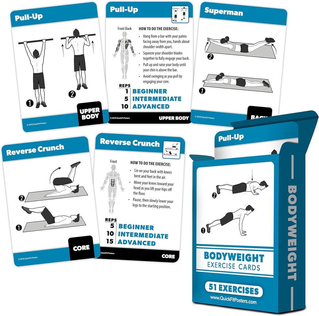 Bodyweight Exercise Cards – PalaceLearning